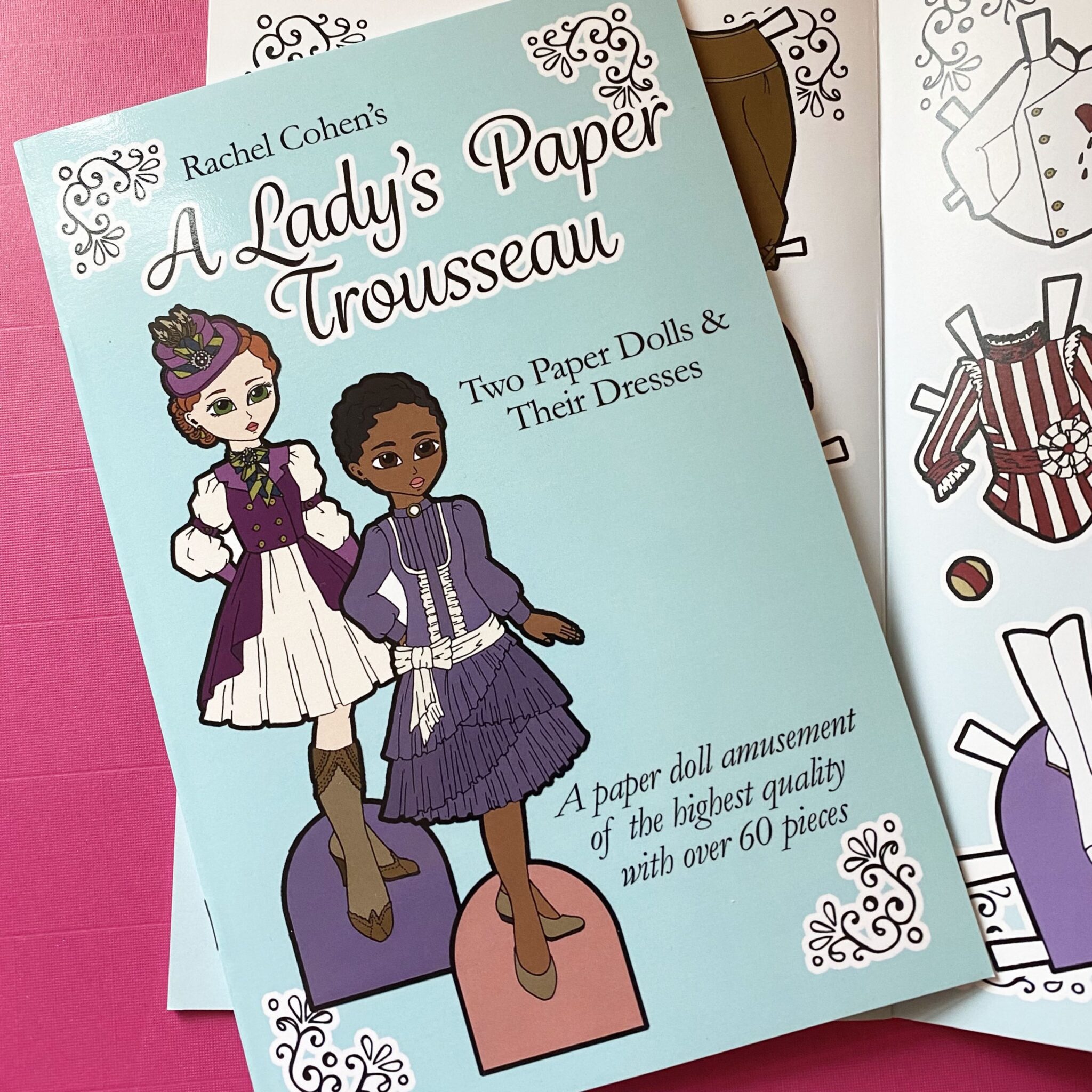 My First Paper Doll Book in Print: A Lady's Paper Trousseau & A Giveaway!