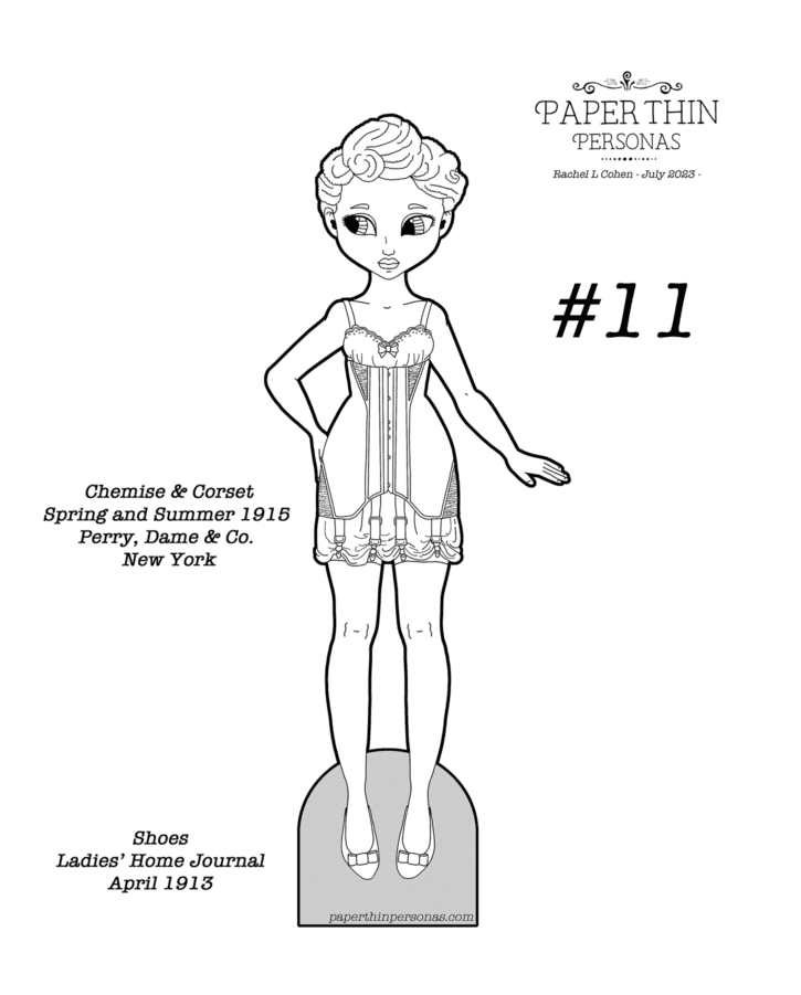 Printable Paper Dolls from Paper Thin Personas
