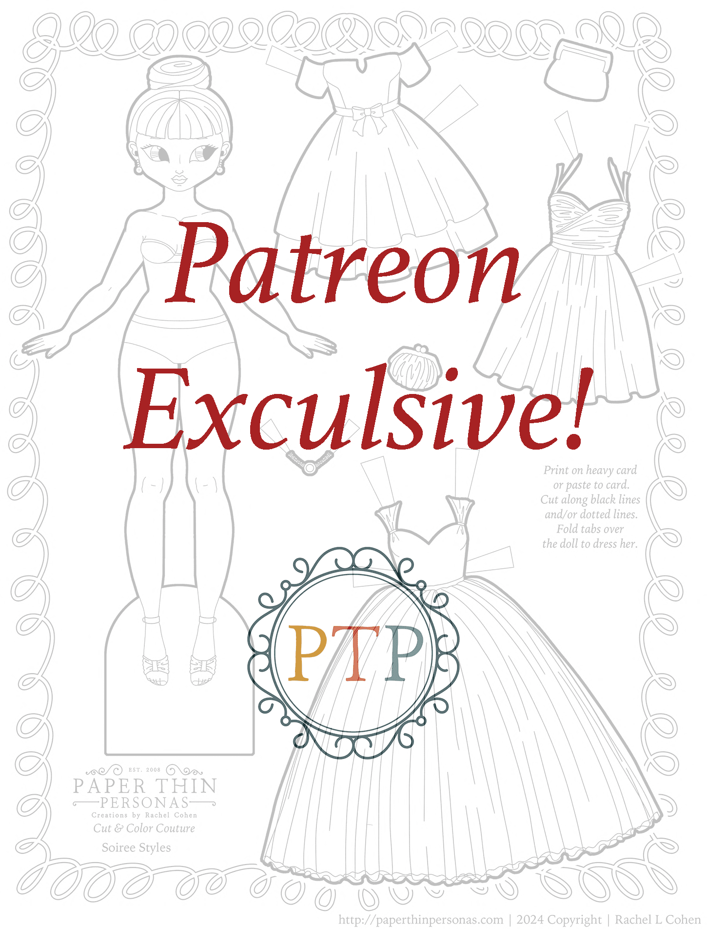 Soiree Styles for the Cut & Color Collection for my Patrons • Paper ...