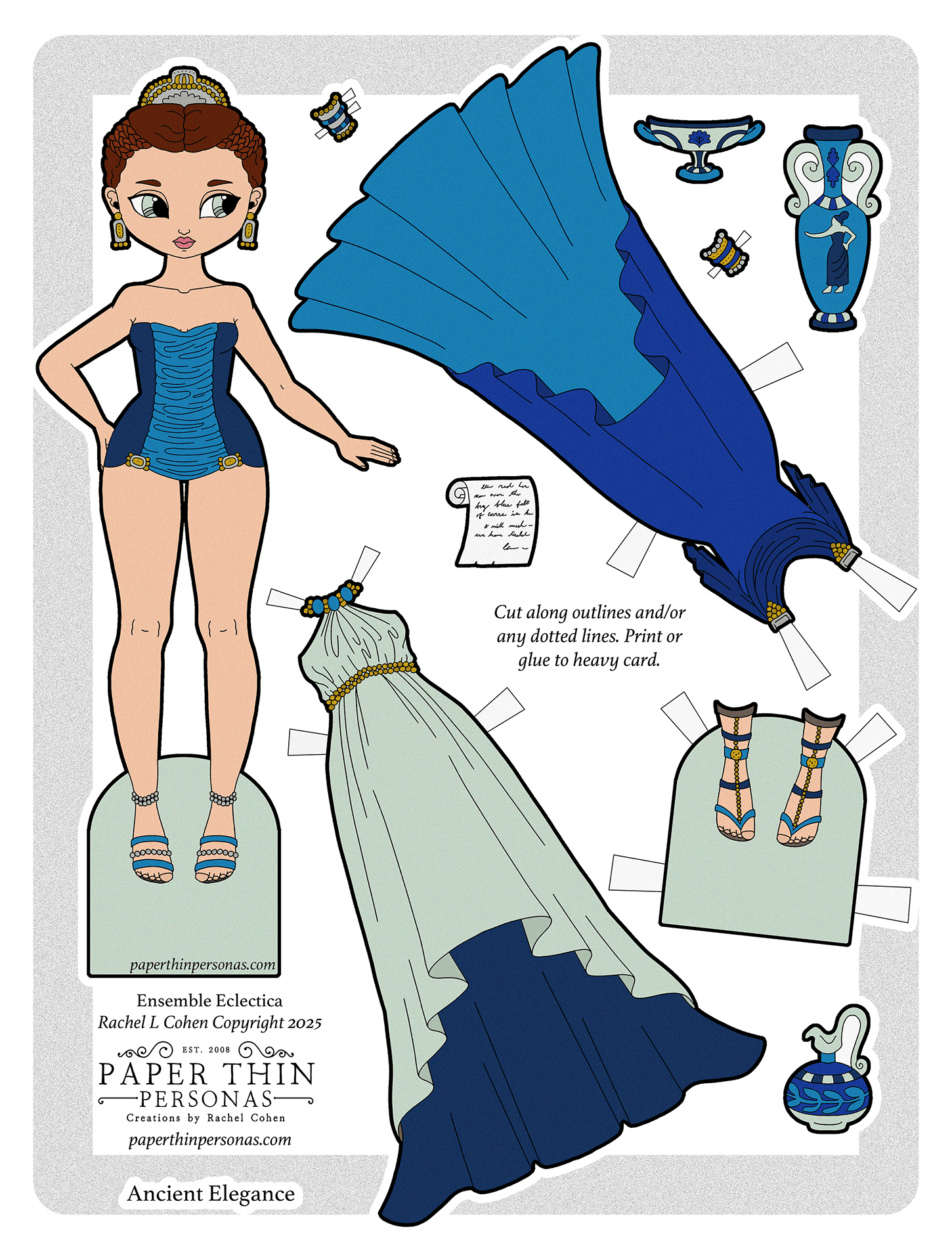 Ancient Elegance: A Foray into Fantasy Greek Inspired Gowns • Paper ...